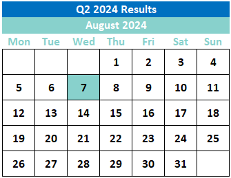 Financial Calendar - L&S